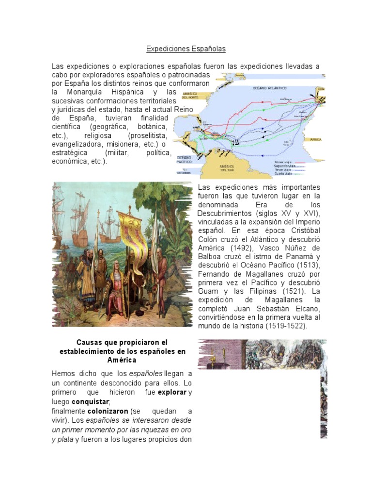 1 Expediciones Españolas | PDF