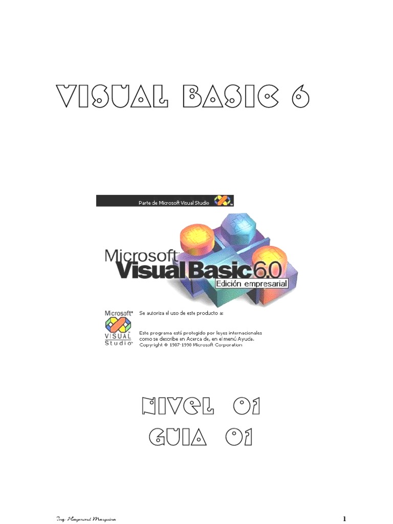 Guia de Visual Basic 6 | Download Free PDF | Objeto (informática) | Básico