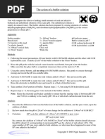 Laboratory: (Buffer Solution Experiment Using Red Cabbage As Indicator) | PDF | Buffer Solution ...