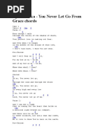 My Lighthouse Chord Chart 1 | PDF | Song Structure | Entertainment ...