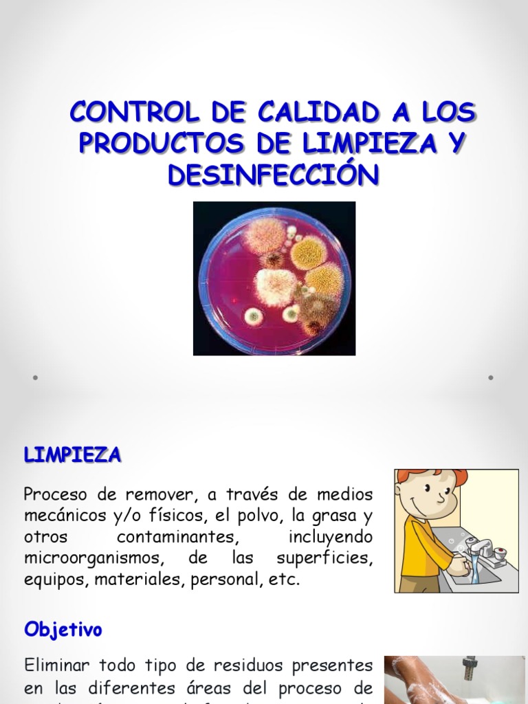 03-Control de Calidad A Los Productos de Limpieza | PDF | Detergente ...