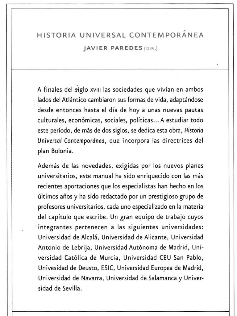 Historia Universal PDF | PDF