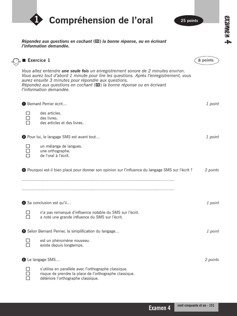 DELF - B2 Exam Example1 | PDF | Développement durable | Science