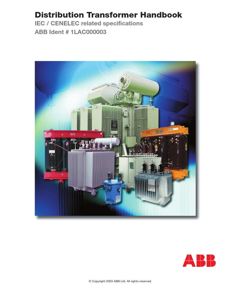 ABB Distribution Transformer Handbook | PDF | Transformer | Relay