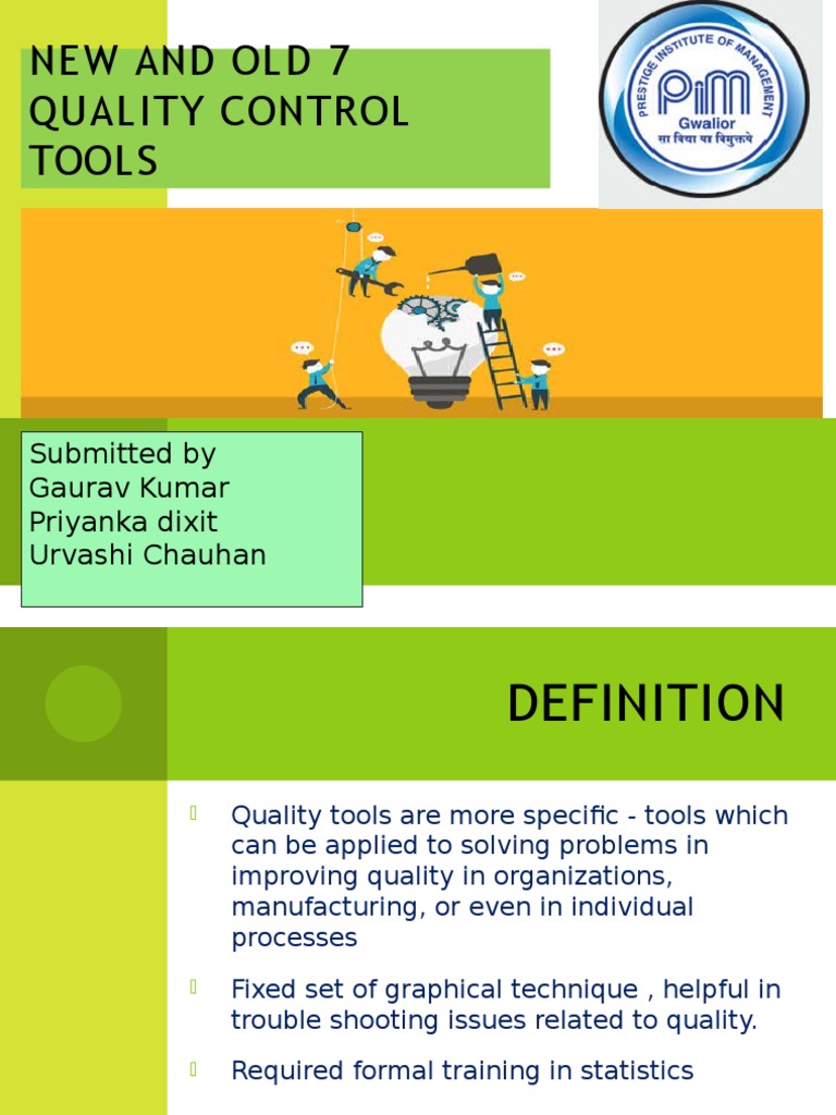 Quality Control Tools