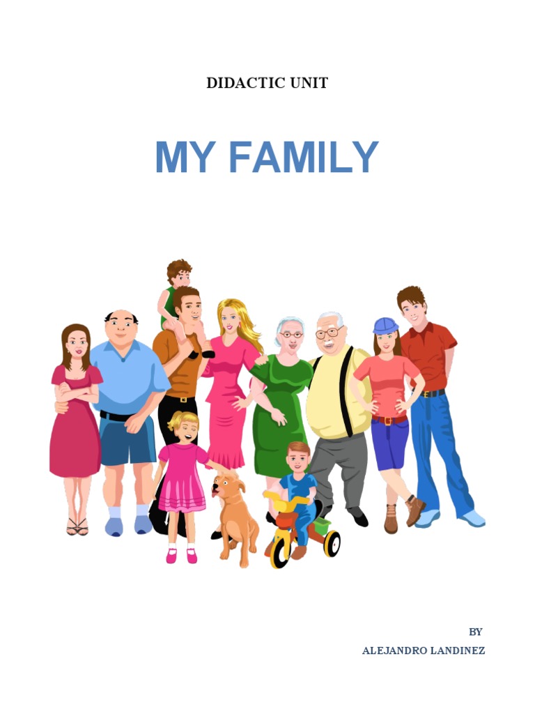 My Family: A Didactic Unit for ESL | PDF | Sibling | Vocabulary
