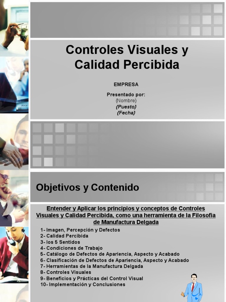 Controles Visuales y Calidad Percibida | PDF | Imagen | Calidad (comercial)