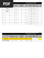 Bar Bending Schedule BBS Format | PDF | Nature