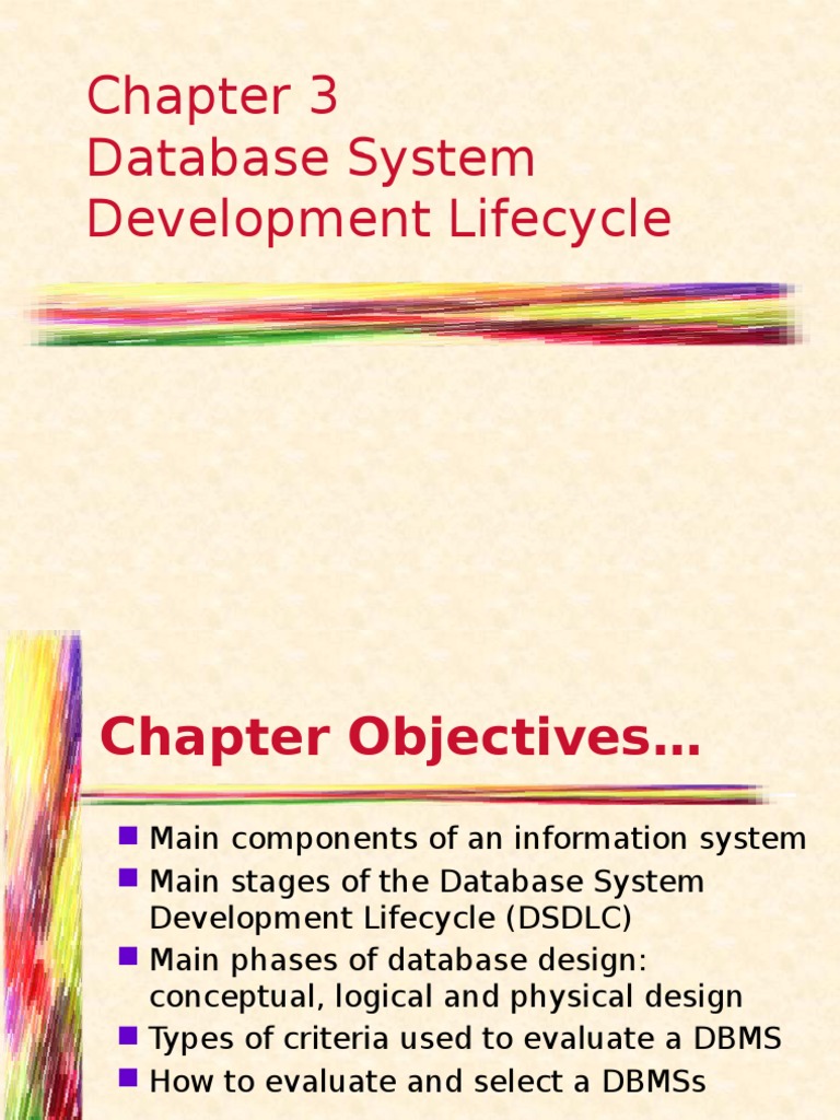 Chapter3 DSDLC | Download Free PDF | Database Design | Conceptual Model