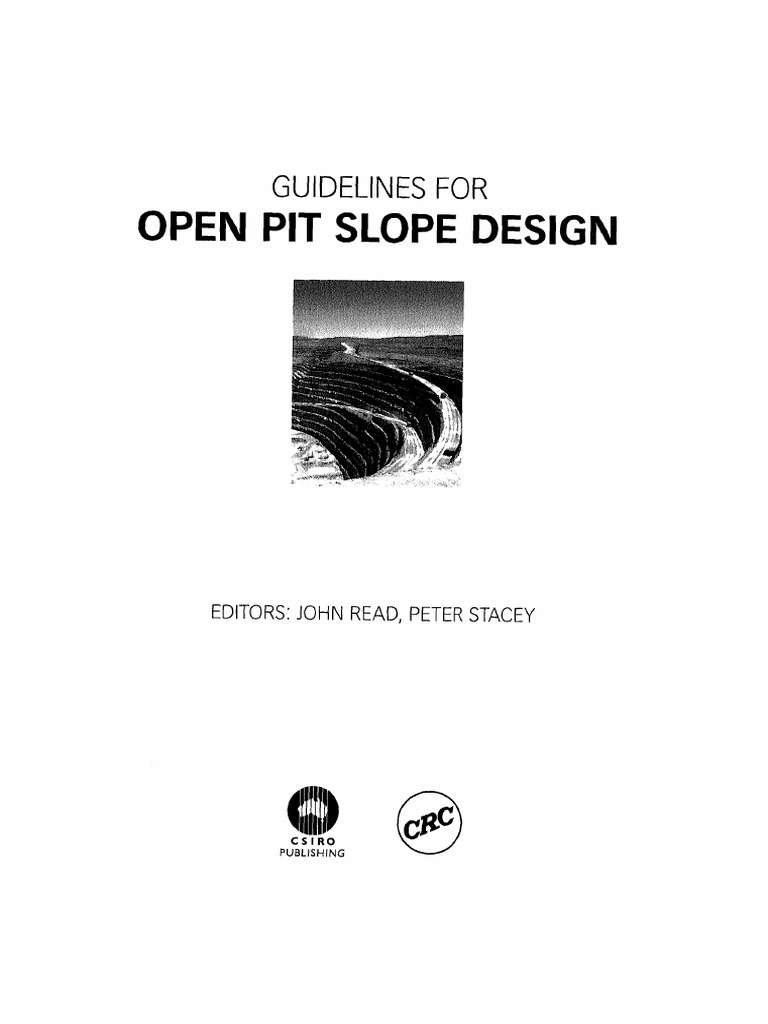 Contenido Del Libro GUIDELINES FOR OPEN PIT SLOPE DESIGN | PDF ...