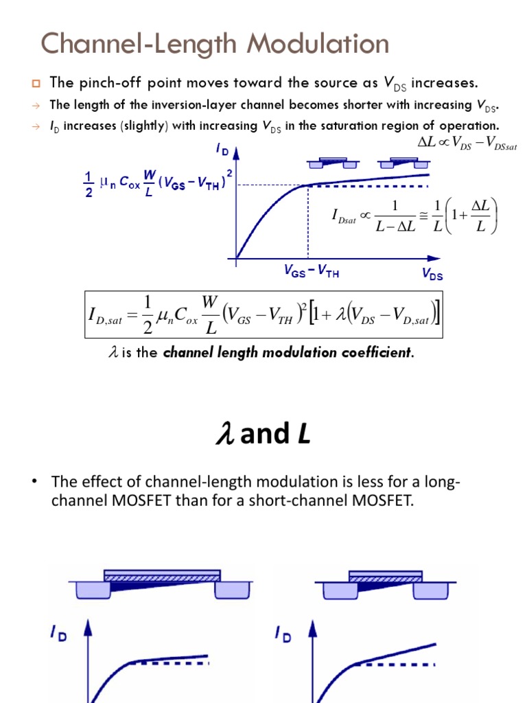VLSI-5 Short Channel Effects.pdf | Field Effect Transistor | Mosfet