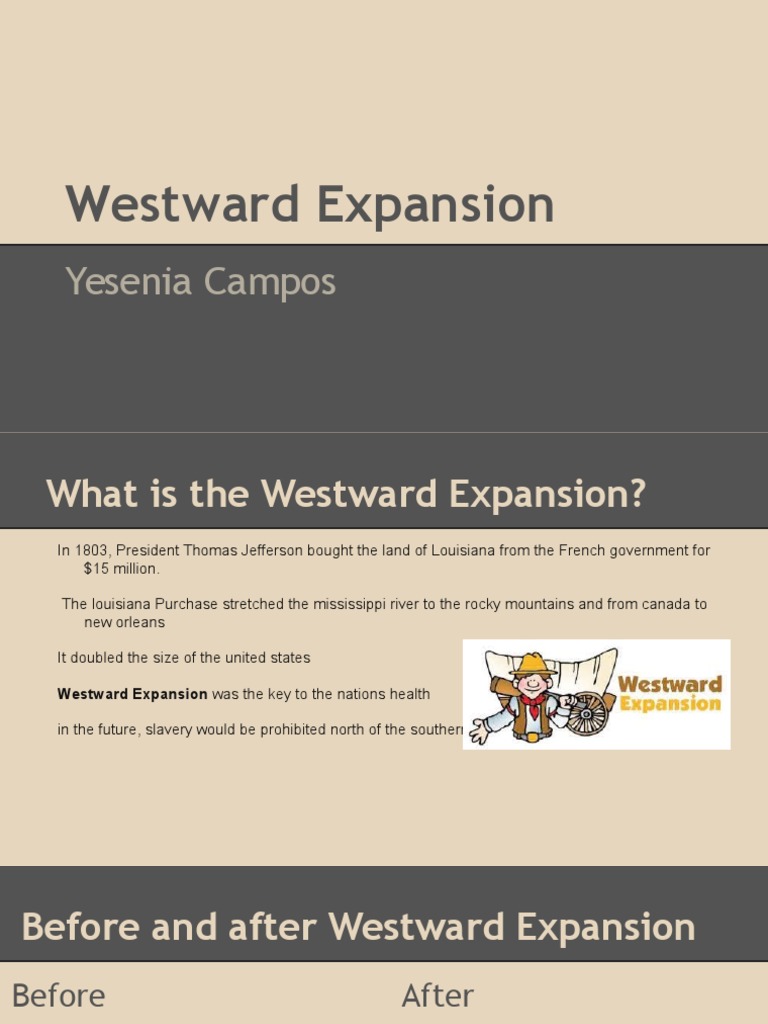 Westward Expansion | PDF