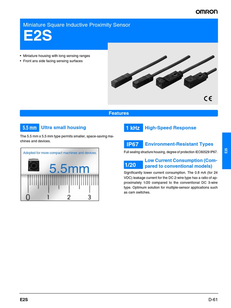 E902 E2 02 X+E2S+Datasheet PDF | PDF | Bipolar Junction Transistor | Sensor