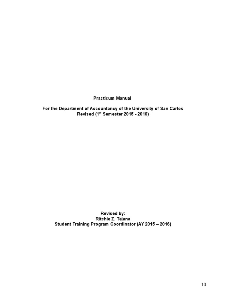 OJT Manual | PDF | Apprenticeship | Internship