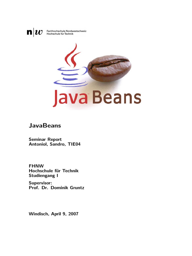 Java Beans Pdf Java Programming Language Method Computer