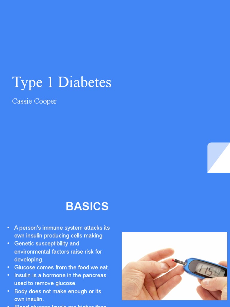 Diabetes Type I Powerpoint 2 | PDF | Diabetes Mellitus Type 1 ...