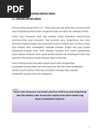 Contoh Format Kertas Kerja Dan Laporan | PDF