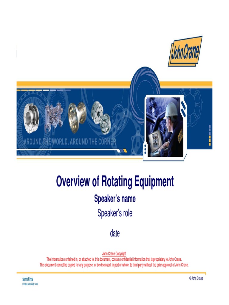 Overview of Rotating Equipment PDF | PDF | Turbine | Pump