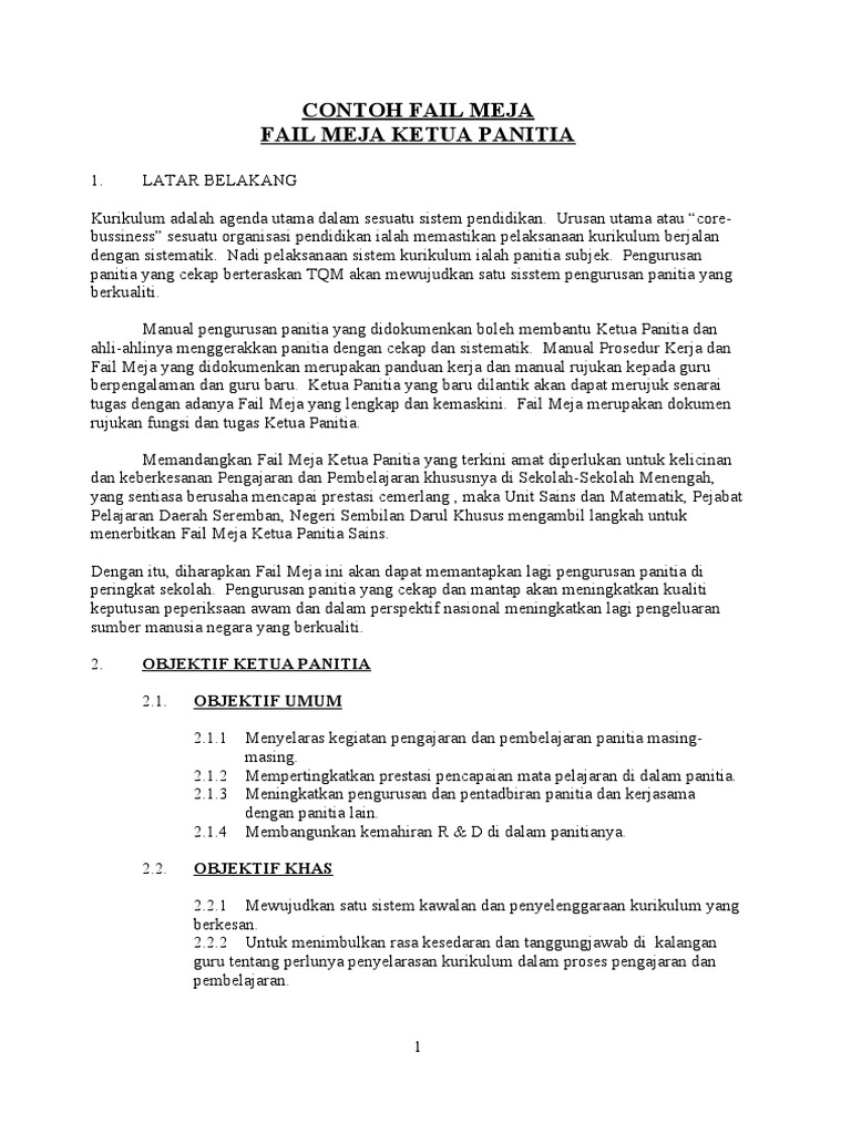 Contoh Manual Prosedur Kerja Sekolah - midnightlasopa