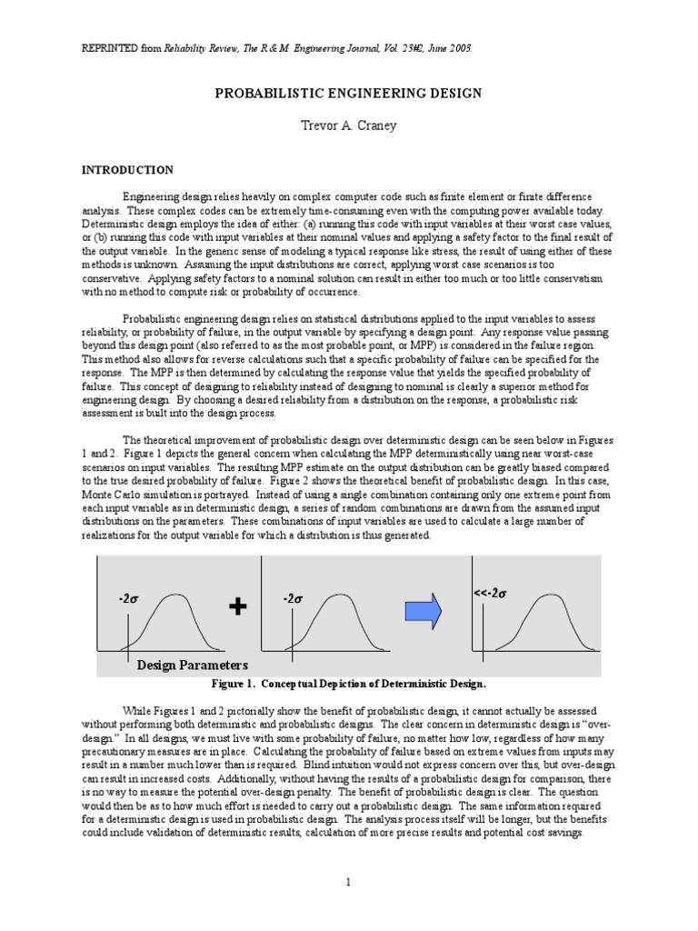 Probabilistic Engineering Design | PDF | Probability Distribution ...