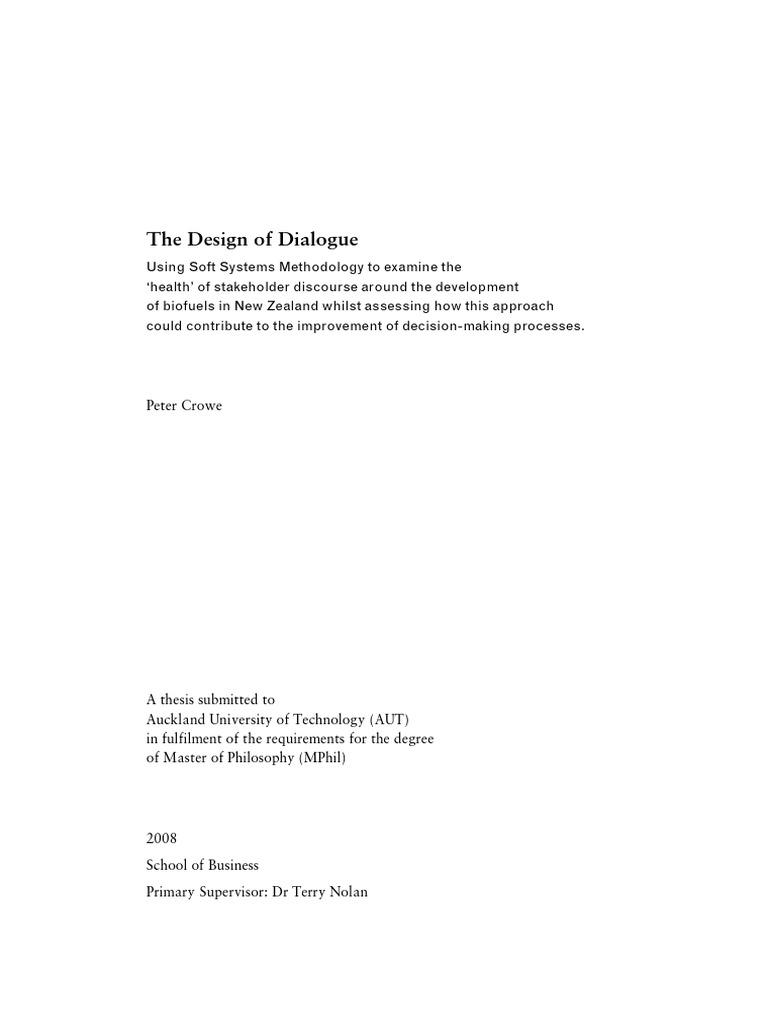 The Design of Dialogue | PDF | System | Conceptual Model
