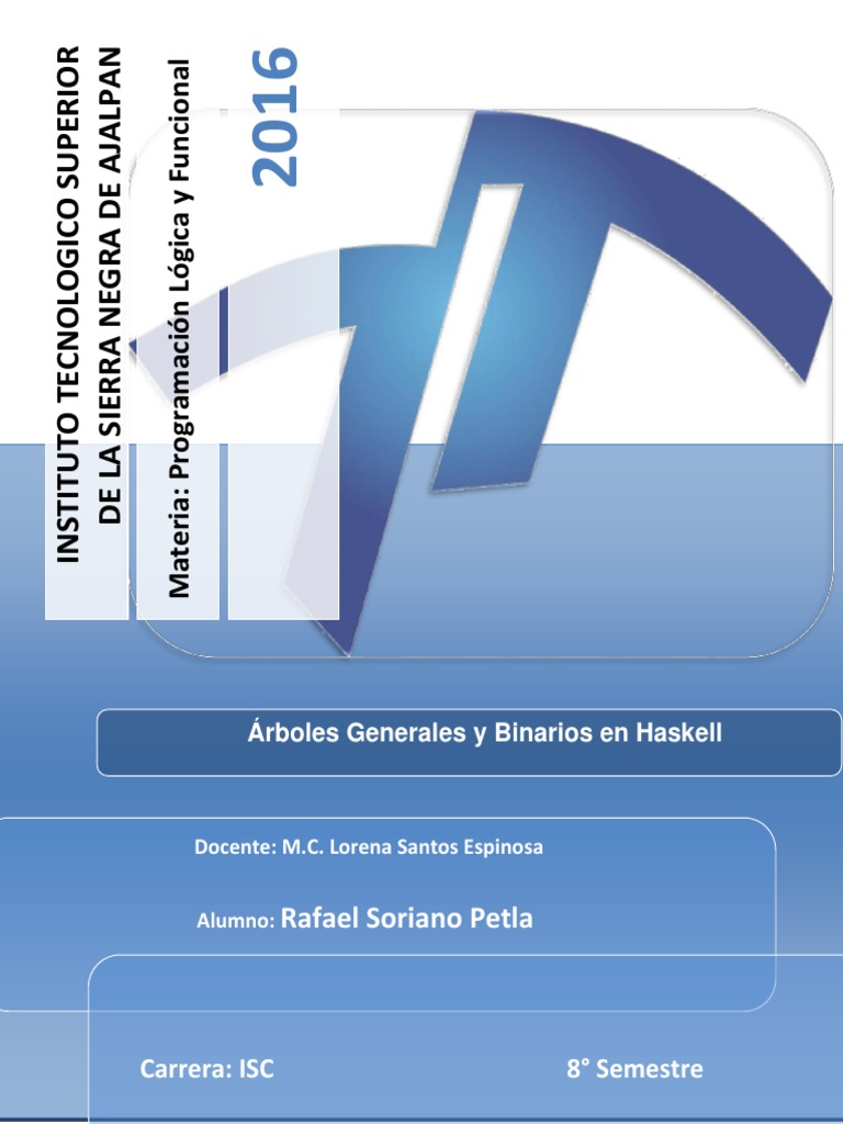 Arbol General y Binario en Haskell | PDF | Programación de computadoras ...