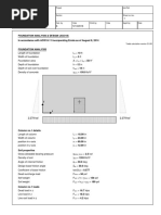 Square Concrete Pedestal Design Calculation Sample | PDF | Building ...