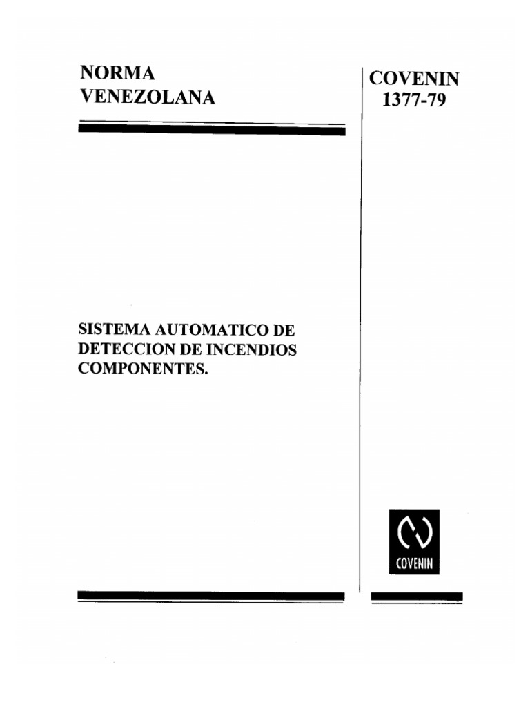 Covenin 1377-79 PDF | PDF