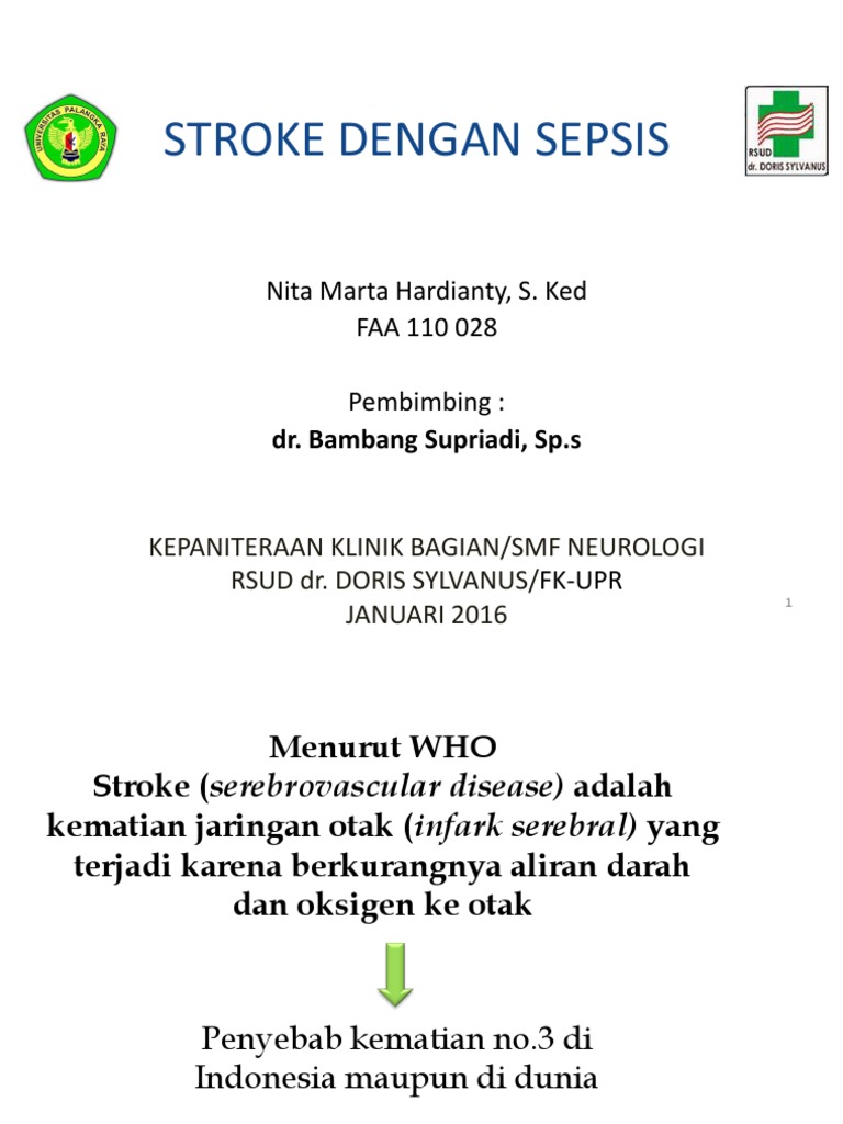Stroke Dengan Sepsis PDF | PDF | Sains & Matematika