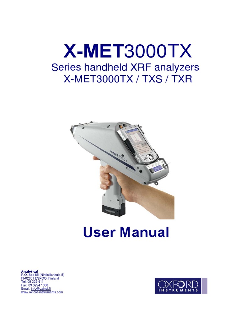 5102037E - 120 - User ManualTX, TXS, TXR PDF | PDF | Assay | Battery ...