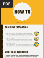 RUBIK's CUBE BEGINNERS METHOD PDF | PDF | Theoretical Computer Science | Algorithms And Data ...