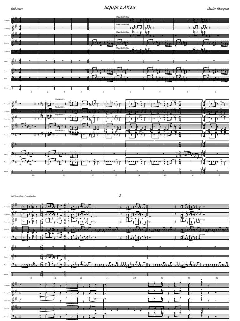 Squib Cakes PDF | PDF