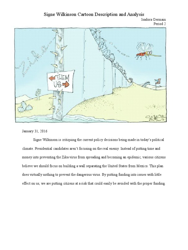 Signe Wilkinson Cartoon Analysis | PDF | Clarence Thomas | Antonin Scalia