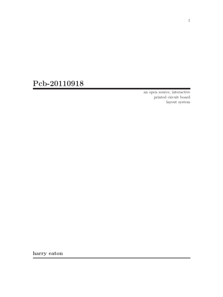 PCB Manual | PDF | Printed Circuit Board | Library (Computing)