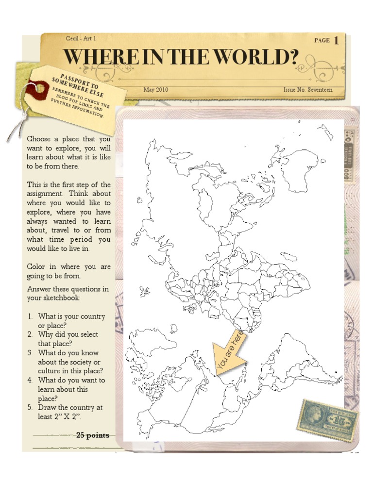 Rubric World Portrait | PDF