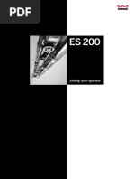 dormakaba ED 100/250 Operator Guide | PDF | Door | Switch