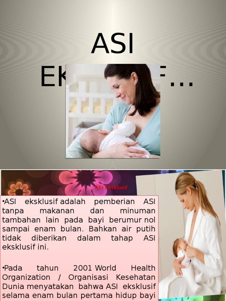 Penyuluhan ASI Eksklusif | PDF