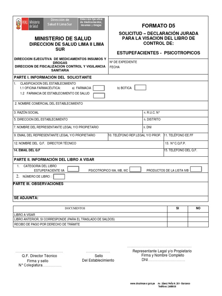 Formato D5 PDF | PDF