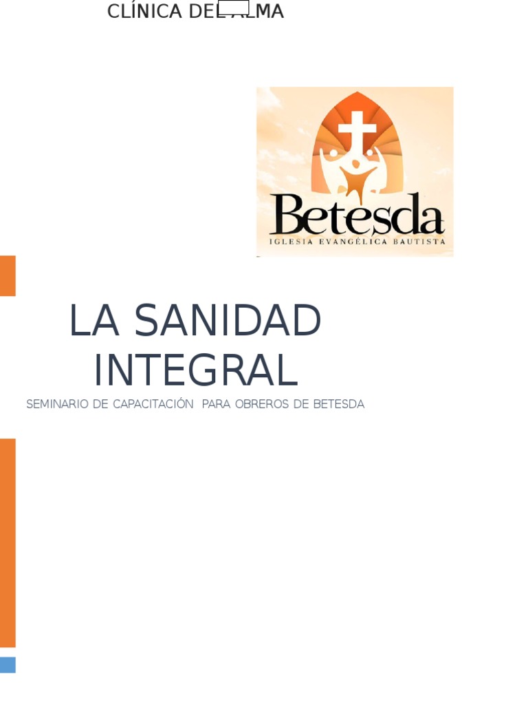 La Sanidad Integral | PDF | Salvación | Pecado