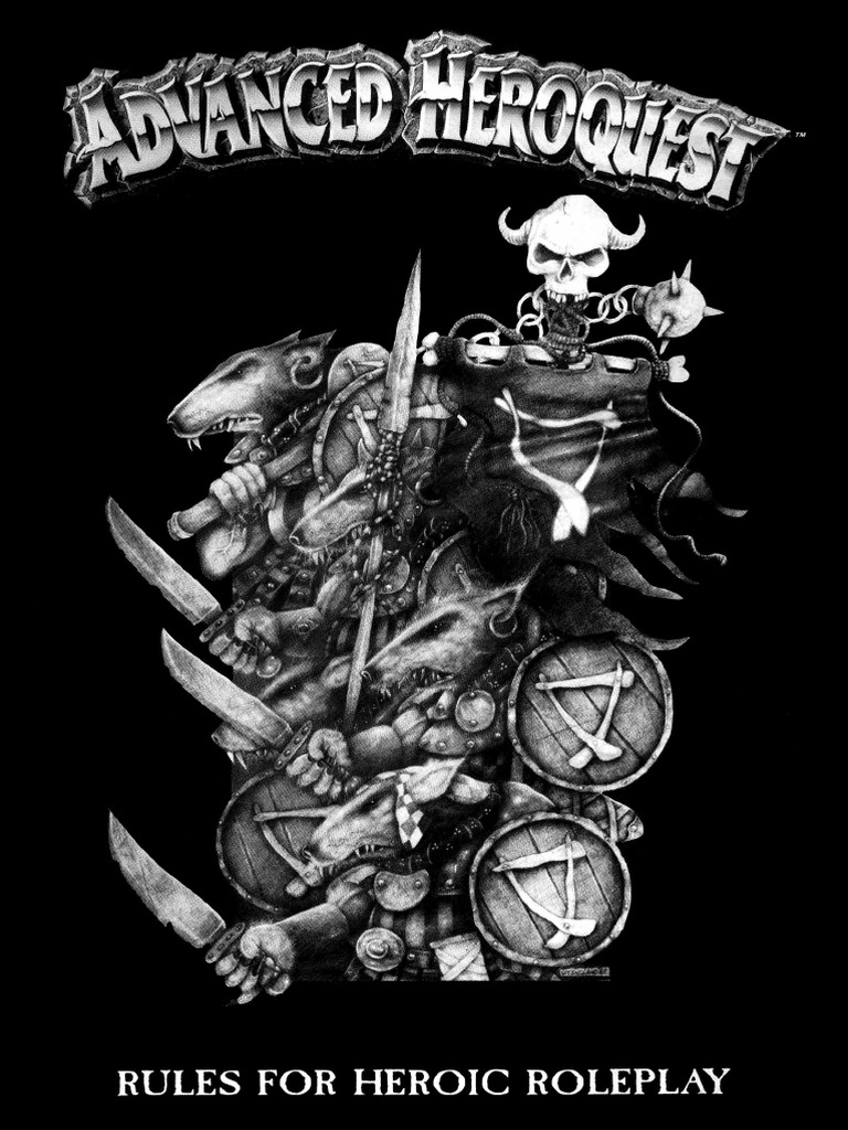 Advanced HeroQuest Rulebook | PDF