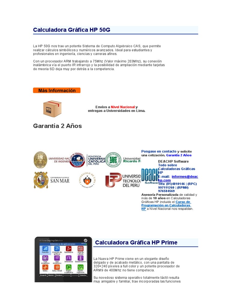 Guía completa para la adquisición y programación avanzada de la potente calculadora gráfica HP ...