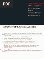 Lathe Machine - Lab 3 | PDF | Machines | Numerical Control