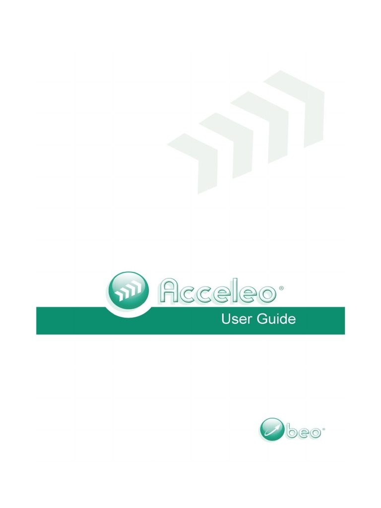 Acceleo 2.6 User Guide PDF | PDF | Eclipse (Software) | Unified Modeling Language