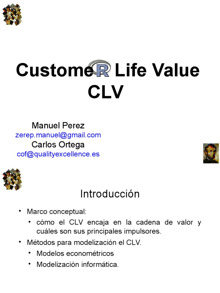 Custome Life Value CLV | PDF | Econometría | Marketing