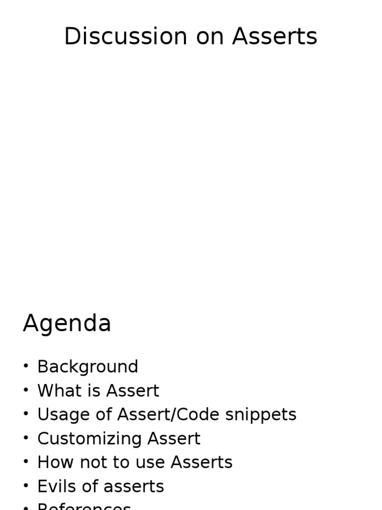 Understanding Assert in C Programming | PDF