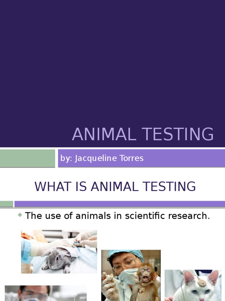 Animal Testing | PDF | Animal Testing | Health Sciences