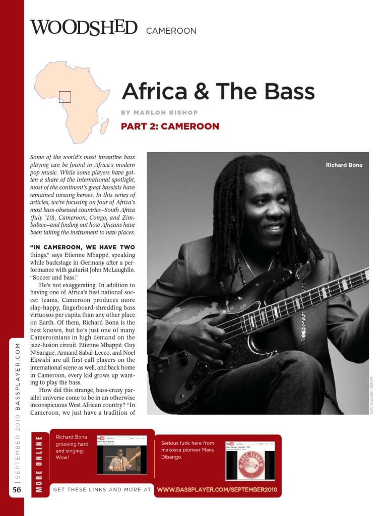 Bass Player Cameroon | PDF | Bass Guitar | Popular Music