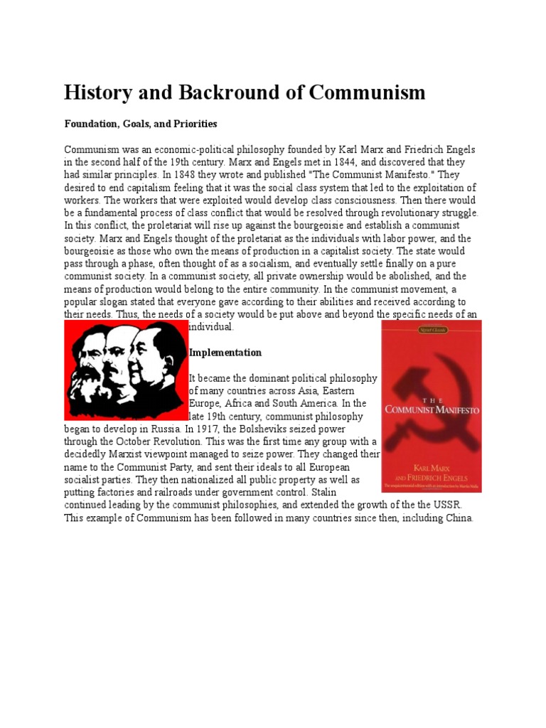 Origins and Spread of Communism | PDF | History