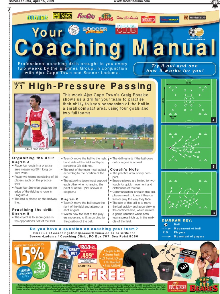 Coaching Manual: High-Pressure Passing | PDF | Career & Growth ...