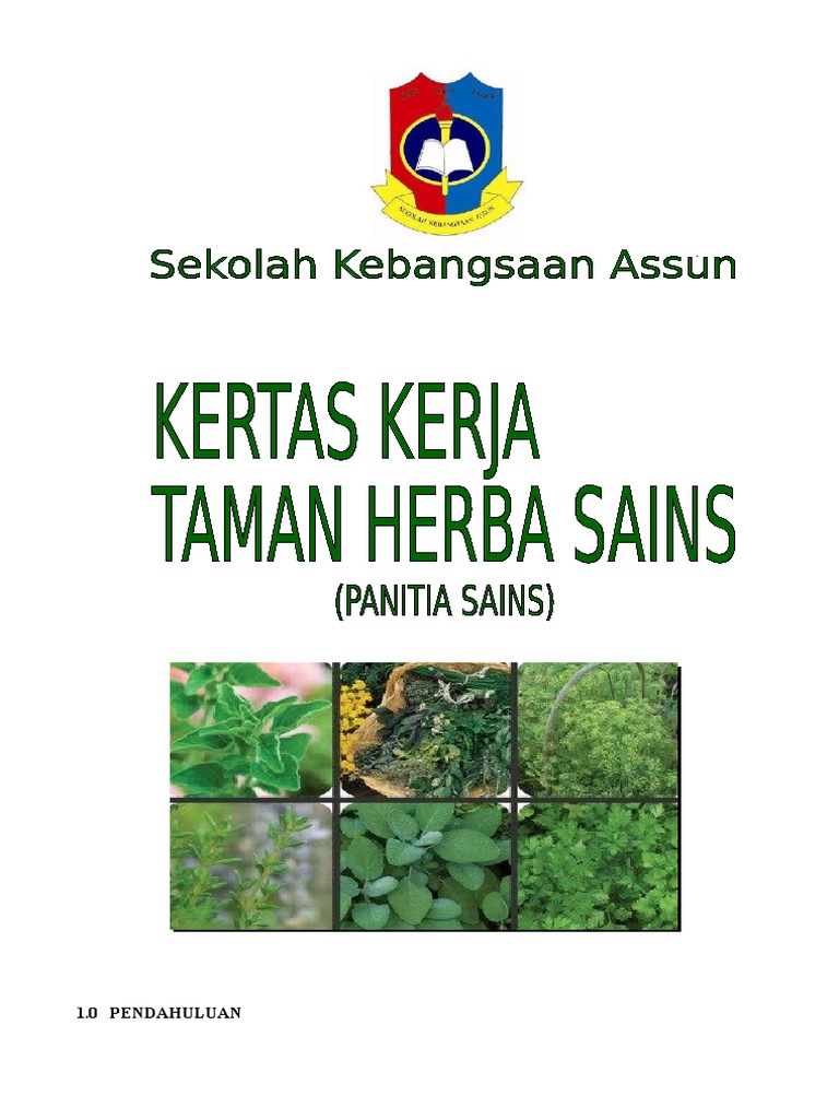 Kertas Kerja Taman Herba | PDF